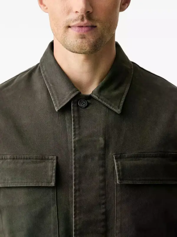 Marc O'polo Flap-pocket Long-sleeve Overshirt