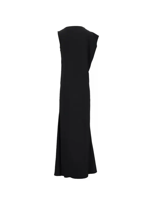 Jacquemus Draped Asymmetric Sleeveless Dress