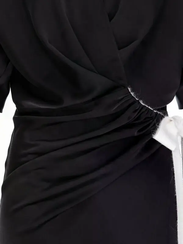 V:PM ATELIER Samantha Draped Maxi Dress