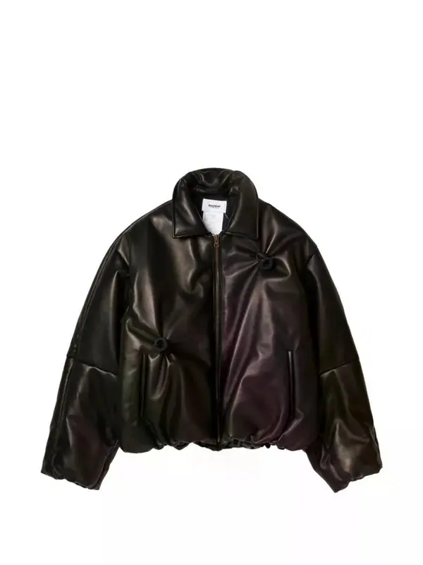 DOUBLET Inflated Balloon Leather Jacket