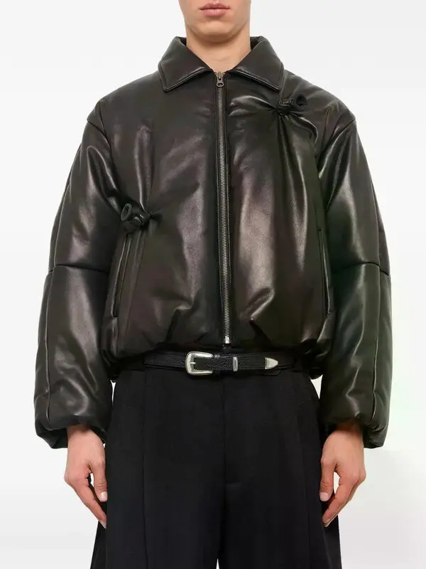 DOUBLET Inflated Balloon Leather Jacket