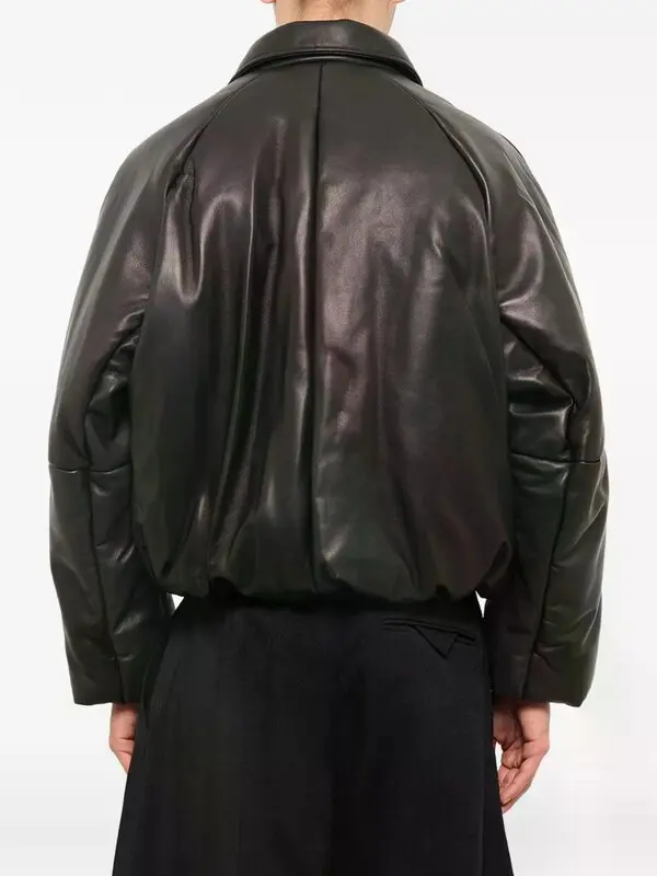 DOUBLET Inflated Balloon Leather Jacket