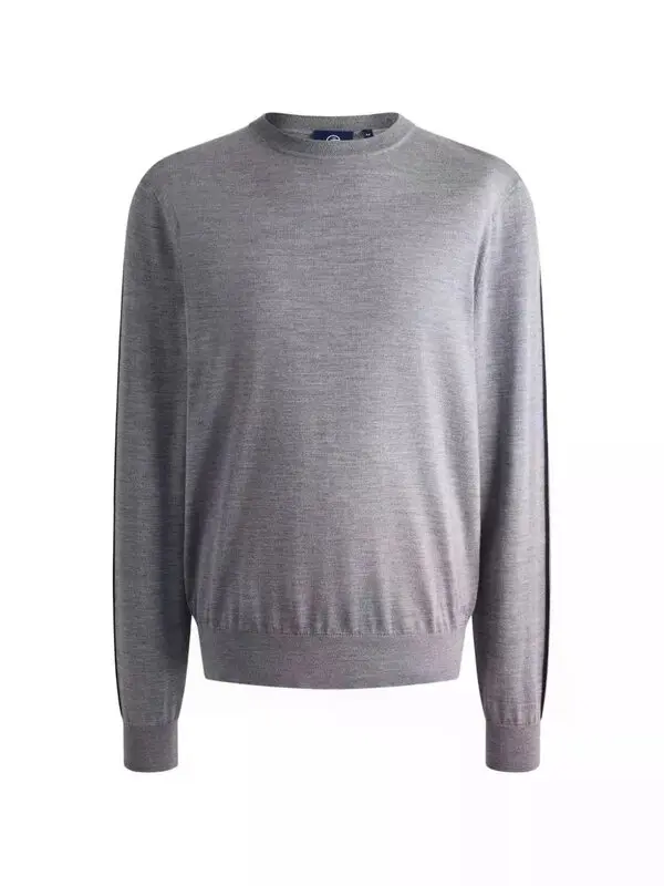 Fusalp Nayral Wool And Silk Blend Sweater - Grey