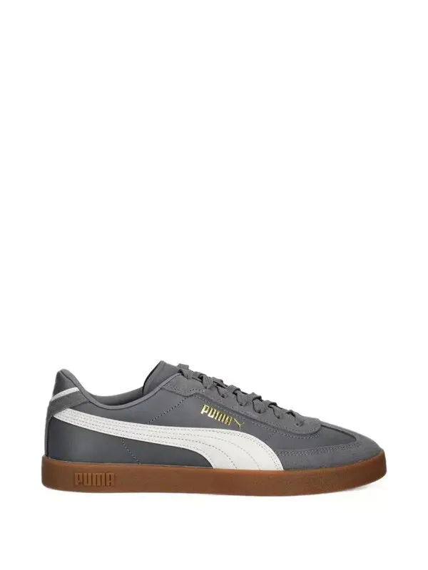 PUMA Logo-print Panelled Sneakers - Grey