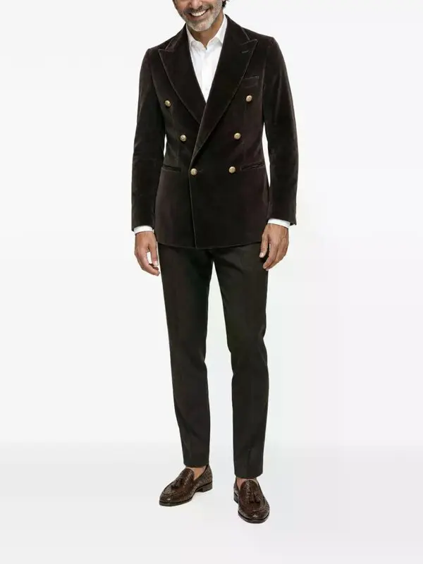 FRANZESE COLLECTION Oscar-winning Red Carpet Double-breasted Blazer