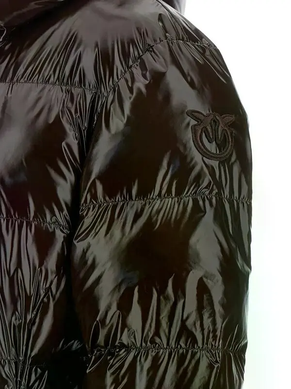 Pinko Love Birds Buckle Down Coat