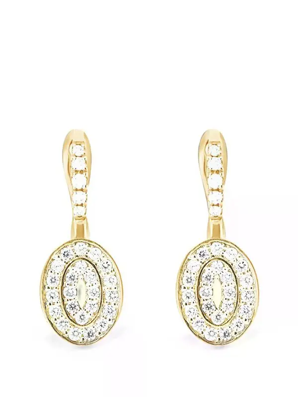NANIS Ciliegine Diamond Earrings - Gold