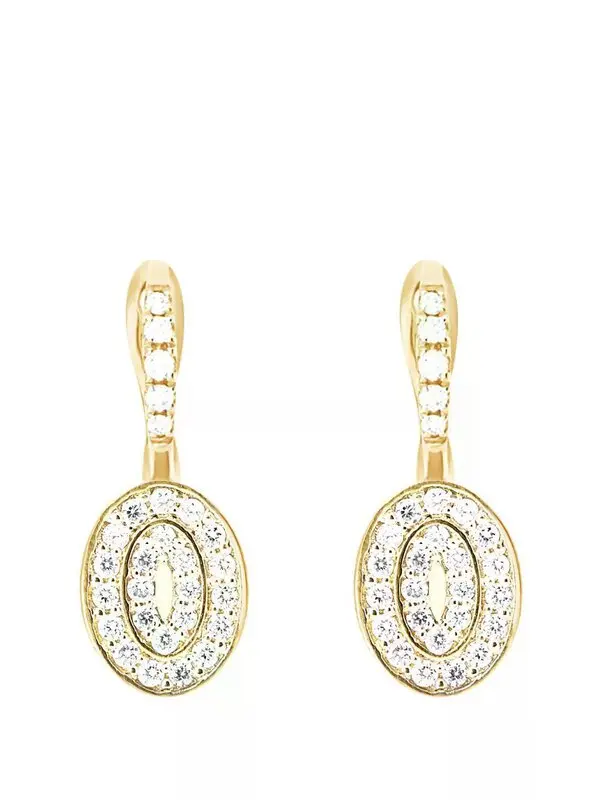NANIS Ciliegine Diamond Earrings - Gold