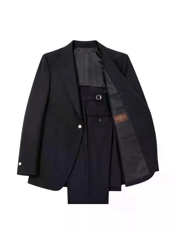 FRANZESE COLLECTION Wool Double-breasted Suit