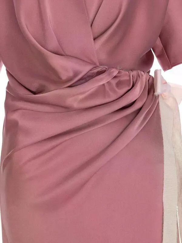 V:PM ATELIER Samantha Wrap-style Maxi Dress