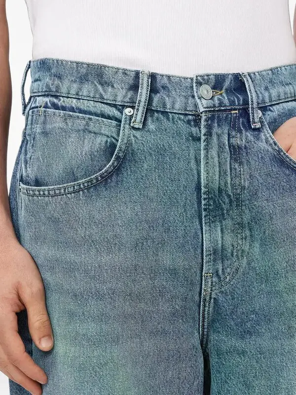 ALLSAINTS Faded-effect Straight-leg Jeans