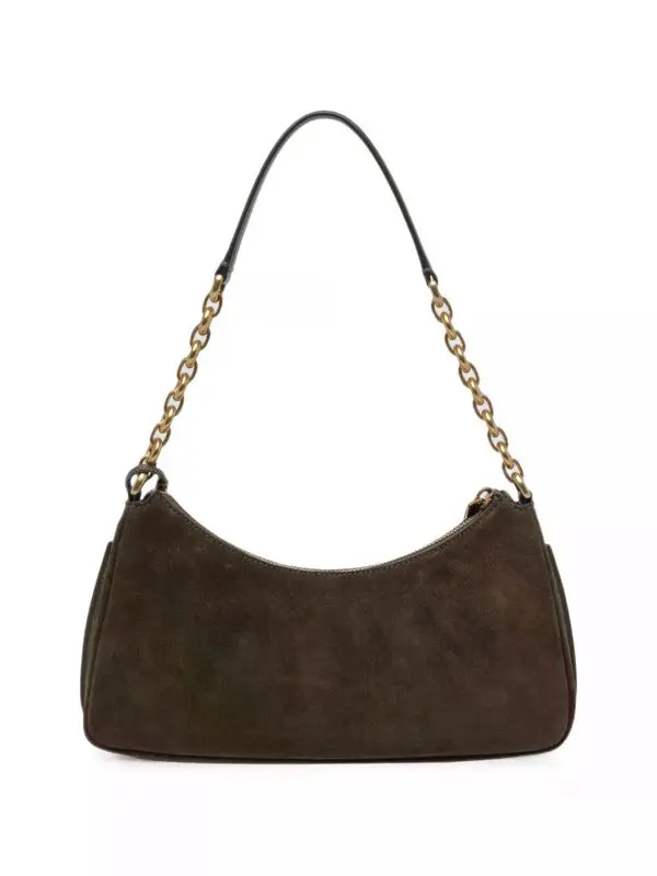 Michael Kors Nolita Hand-woven Leather Chain Pochette - Green