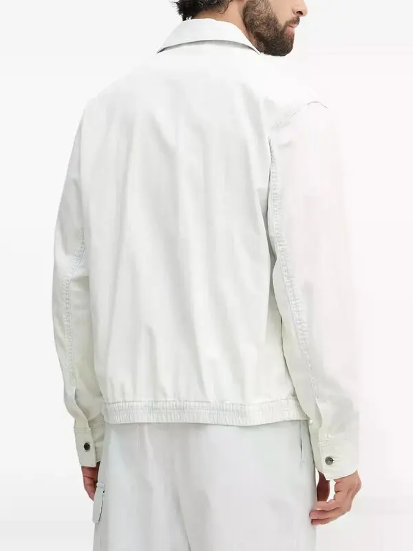Armani Exchange Logo-embroidered Zip-up Jacket