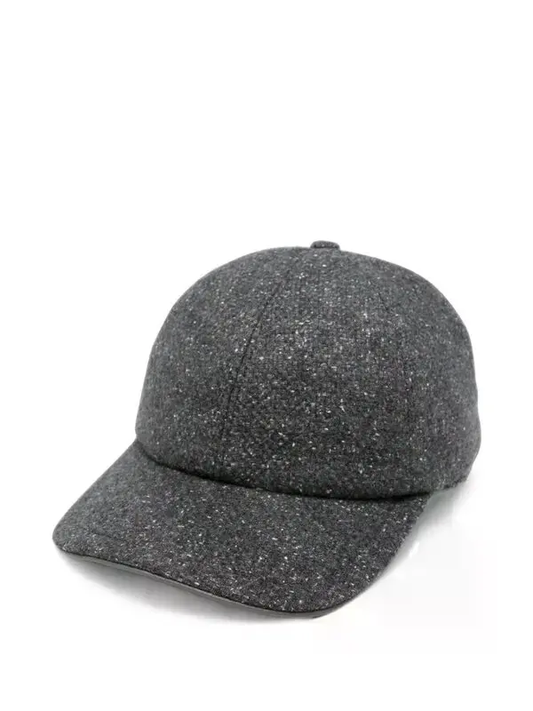 Eleventy Flecked Cap - Grey