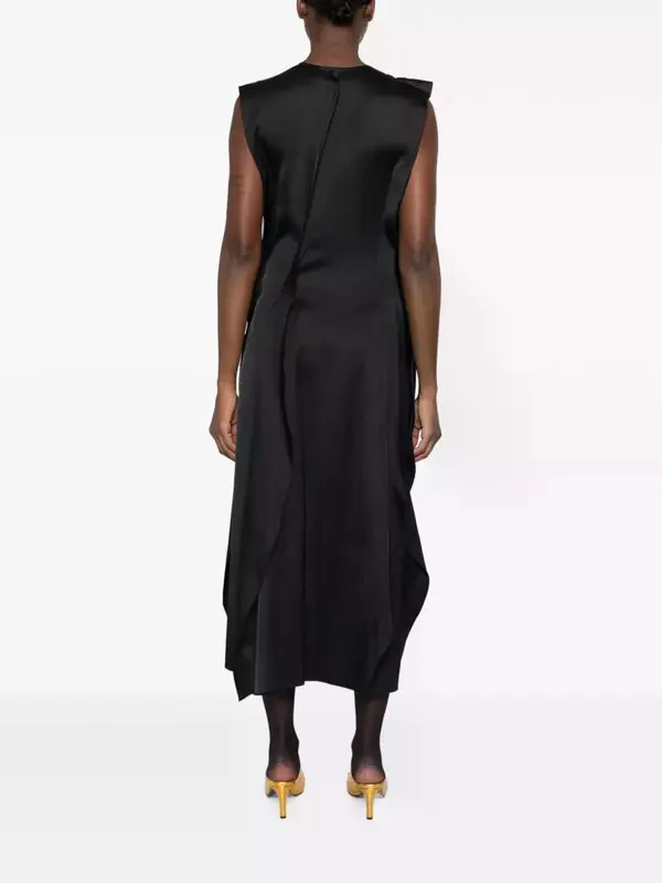 LITKOVSKA Draped Midi Dress