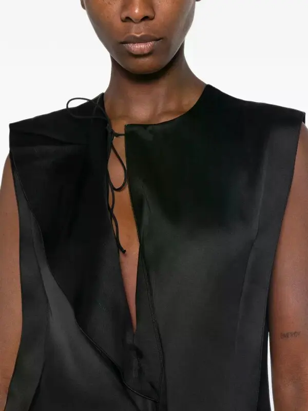 LITKOVSKA Draped Midi Dress