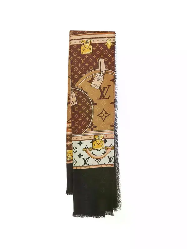 LOUIS VUITTON Let's Go Scarf - Brown