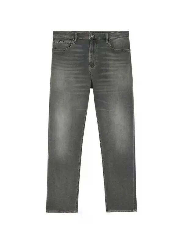 BOSS Straight-fit Stretch Denim Jeans