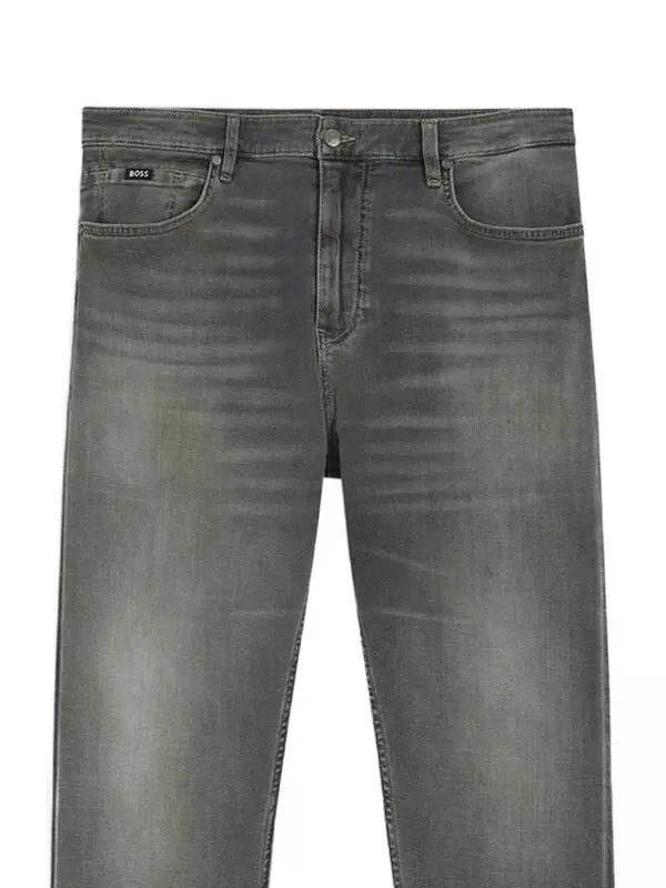 BOSS Straight-fit Stretch Denim Jeans