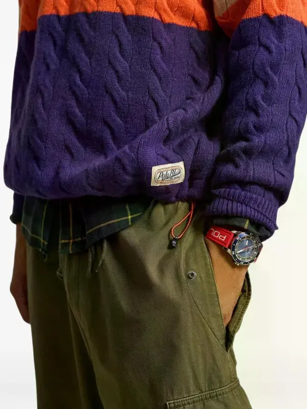 Polo Ralph Lauren Relaxed Fit Cable Knit Rugby Jumper