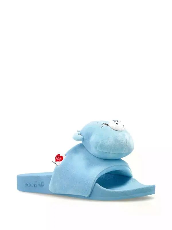 Adidas X Care Bears Adilette Slides - Blue