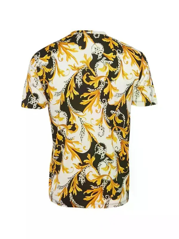 Versace Barocco-print Taylor-fit T-shirt