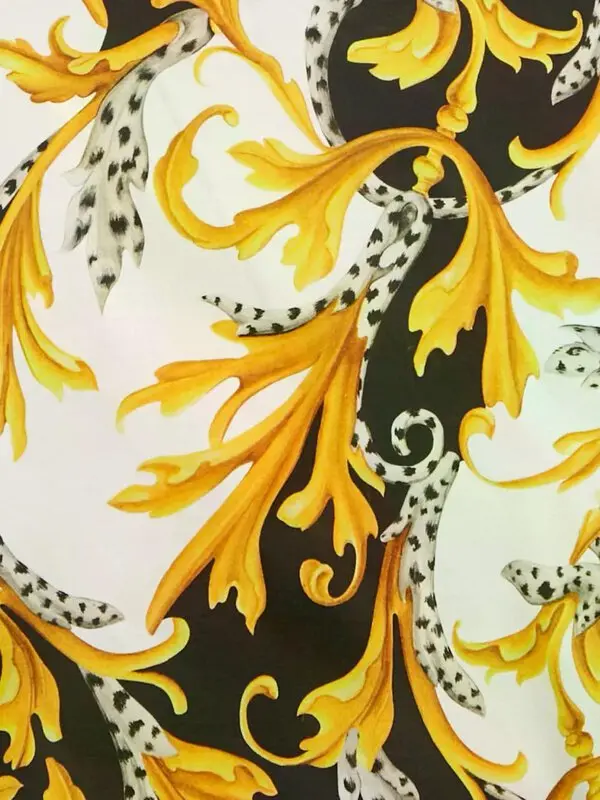 Versace Barocco-print Taylor-fit T-shirt