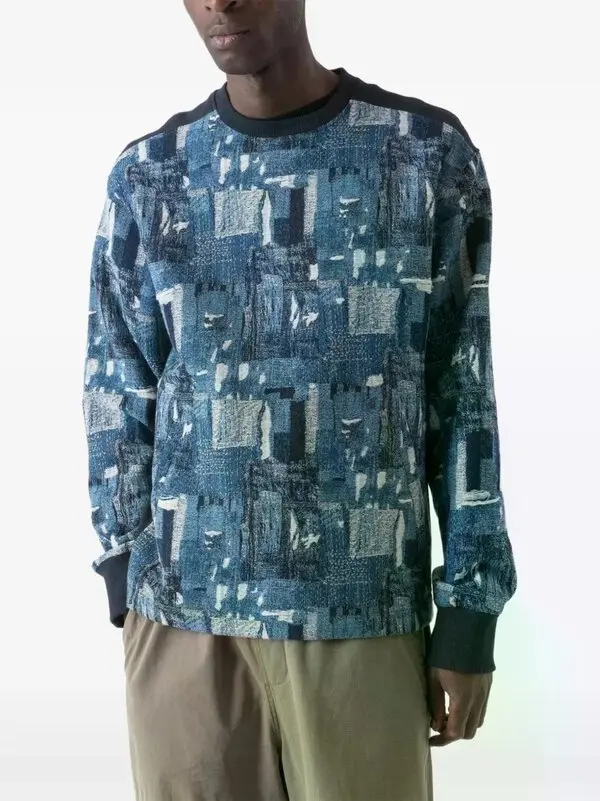 MAHARISHI Patchwork Effect Sweatshirt