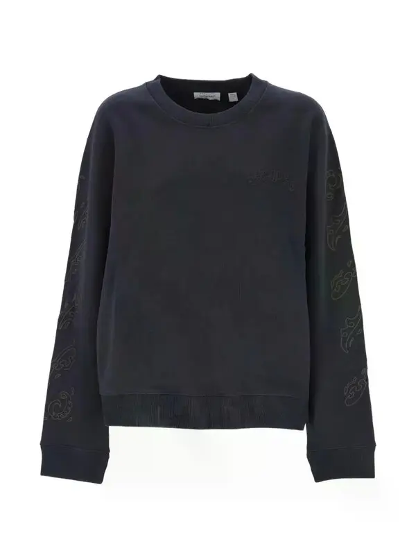 Off-White Arrows-embroidered Sweatshirt - Grey