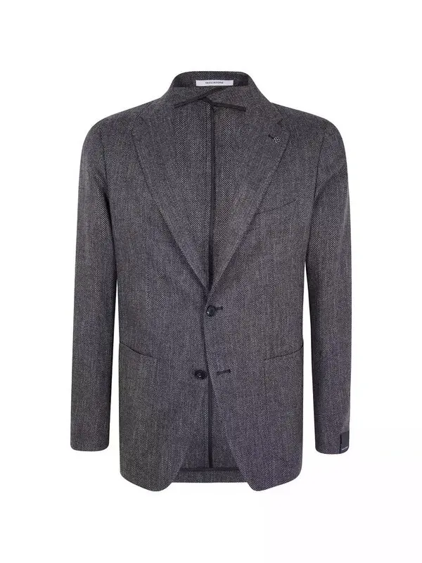Tagliatore Montecarlo Herringbone Blazer
