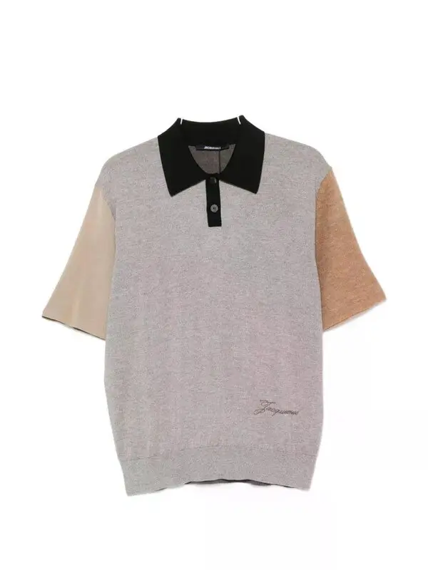 Jacquemus Colour-block Polo Sweater