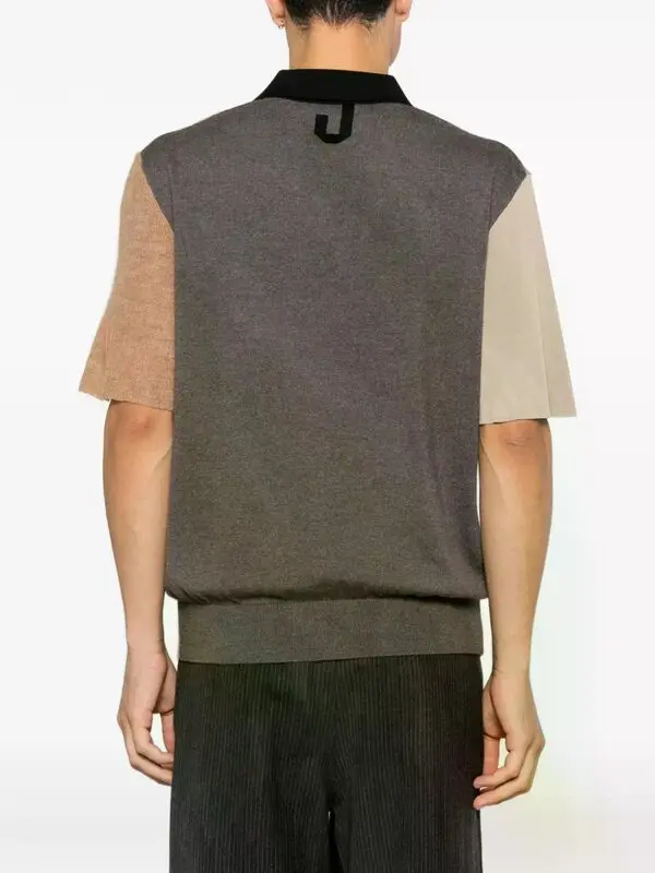 Jacquemus Colour-block Polo Sweater