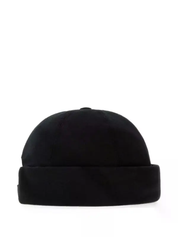 Giorgio Armani Panelled Beanie Hat