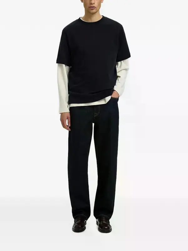 SELECTED Short-sleeve Cotton T-shirt