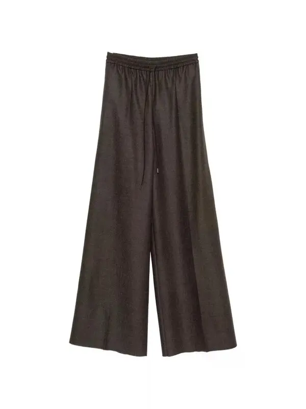 Max Mara Drawstring Wide-leg Trousers