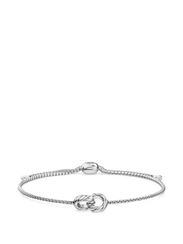 David Yurman Sculpted Cable Chain Bracelet - Silver