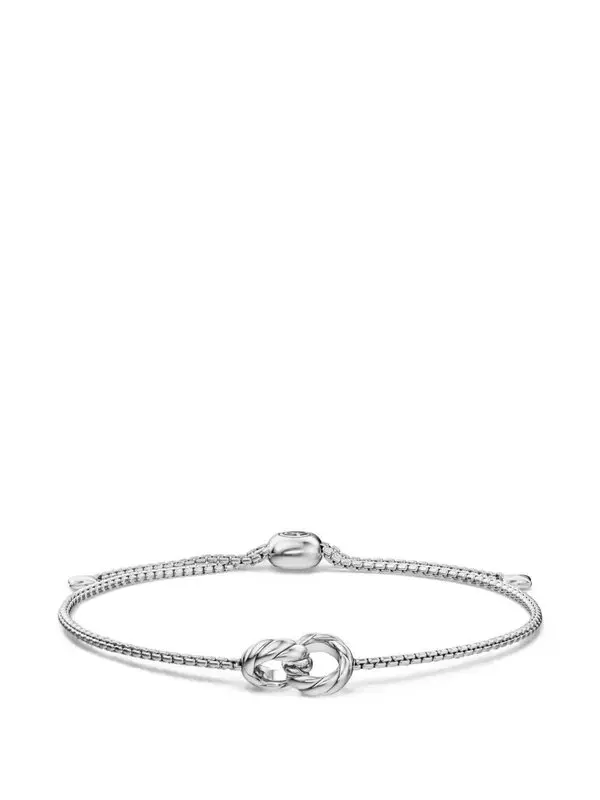 David Yurman Sculpted Cable Chain Bracelet - Silver