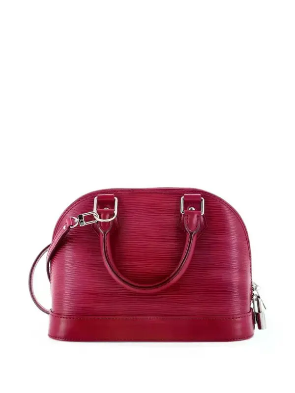 LOUIS VUITTON Alma Handbag Epi Leather Bb Satchel