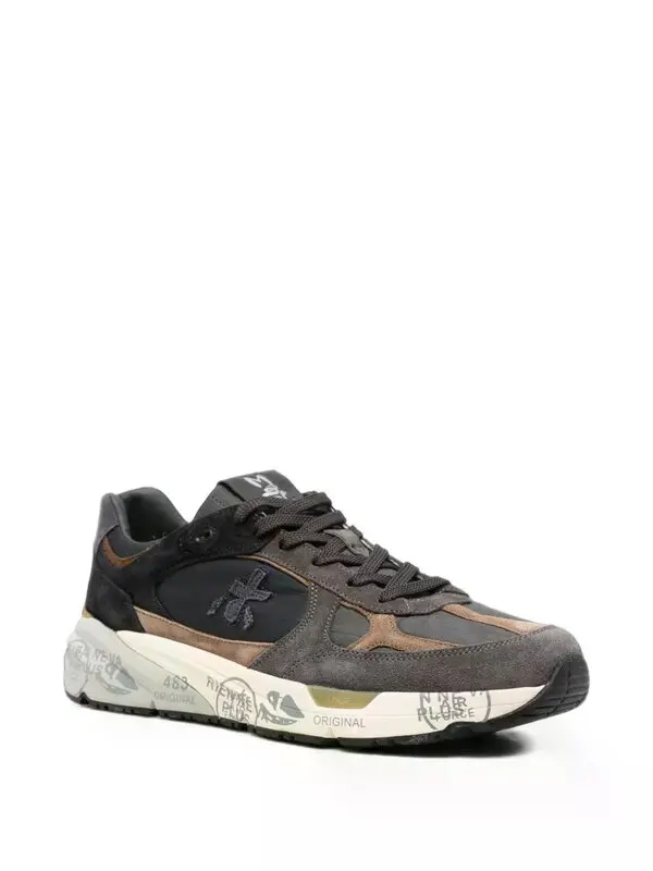 Premiata Mase Panelled Leather Sneakers