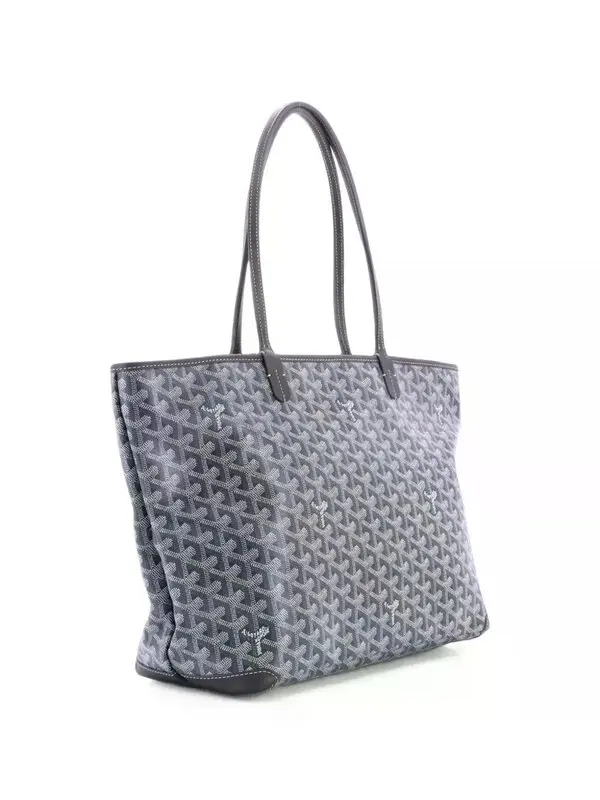 Goyard Artois Tote Coated Canvas Mm Shoulder Bag - Grey