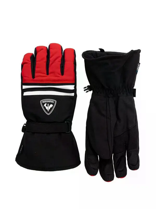 Rossignol Logo-patch Ski Gloves - Black