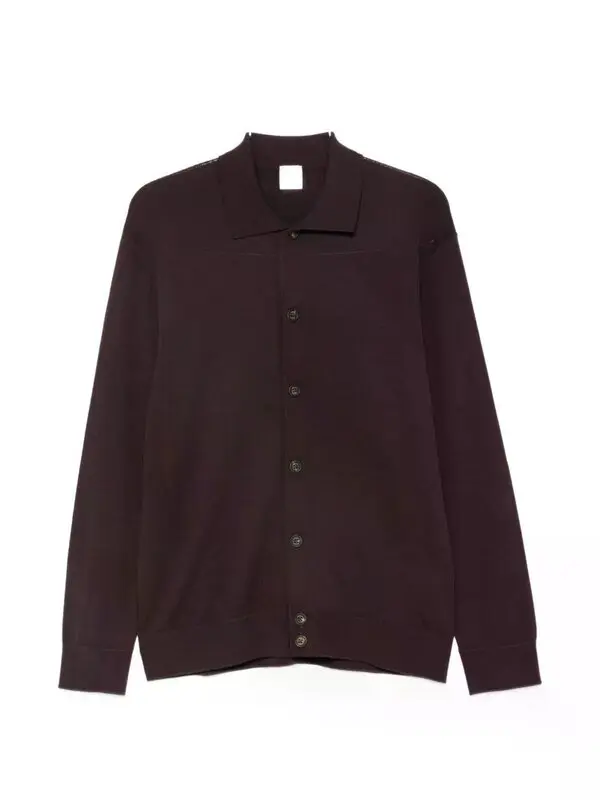 Eleventy Fine-knit Button-down Shirt