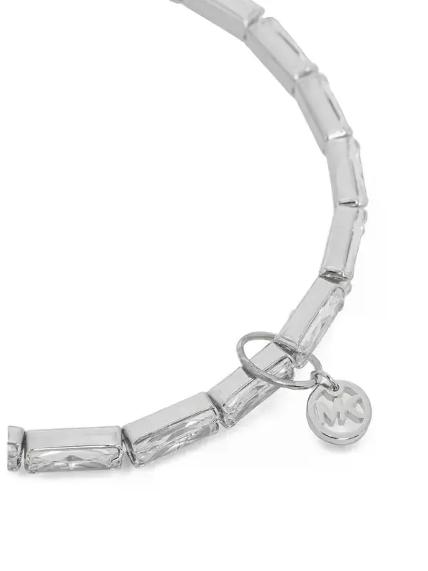 Michael Kors Crystal-embellished Bracelet - Silver