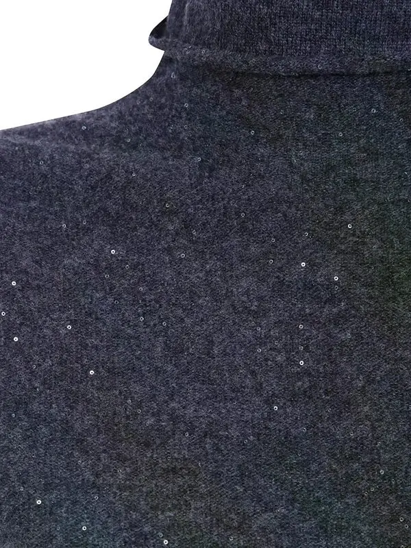 Antonelli Firenze Sequin-embellished Roll-neck Sweater