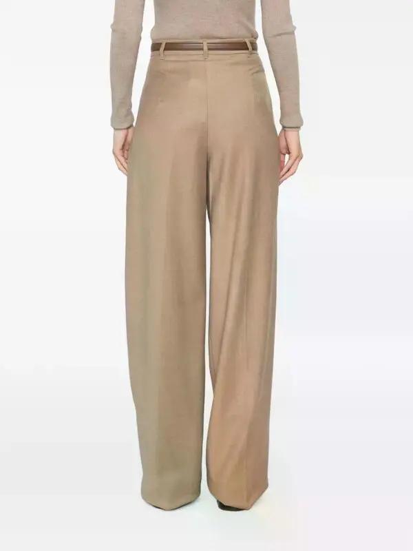 Max Mara Pleated Wide-leg Trousers
