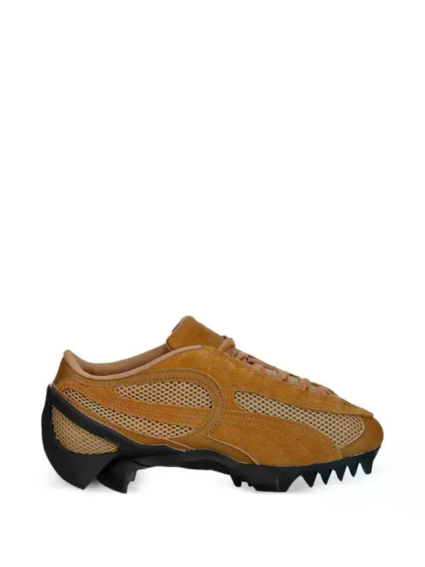 PUMA Paneled Suede Sneakers - Brown