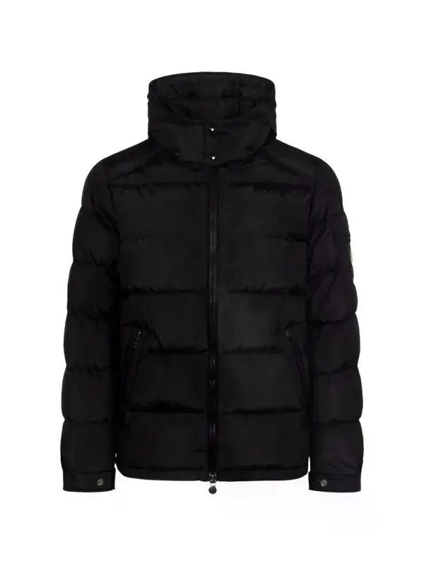 Moncler Padded Hooded Jacket - Black