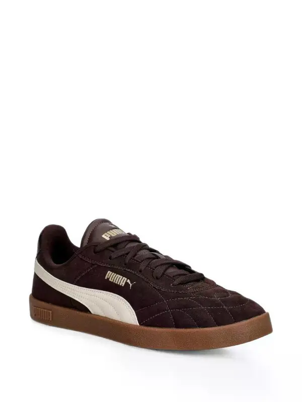 PUMA Quilted Suede Lace-up Sneakers