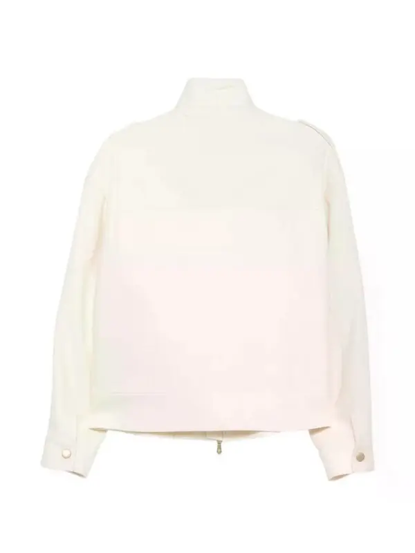 Eleventy Cropped Wool Jacket