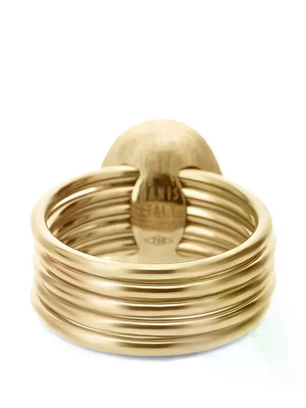 NANIS Five Sway Diamond Ring In 18k Yellow